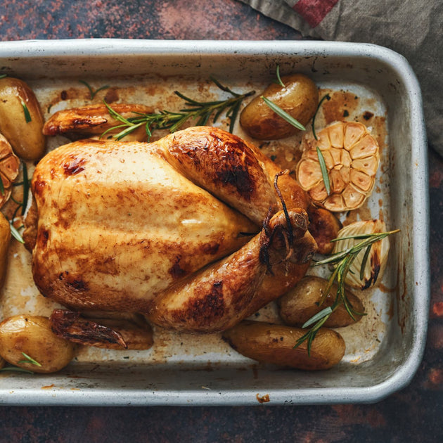 Dutch Oven Whole Roast French Chicken – Mingle
