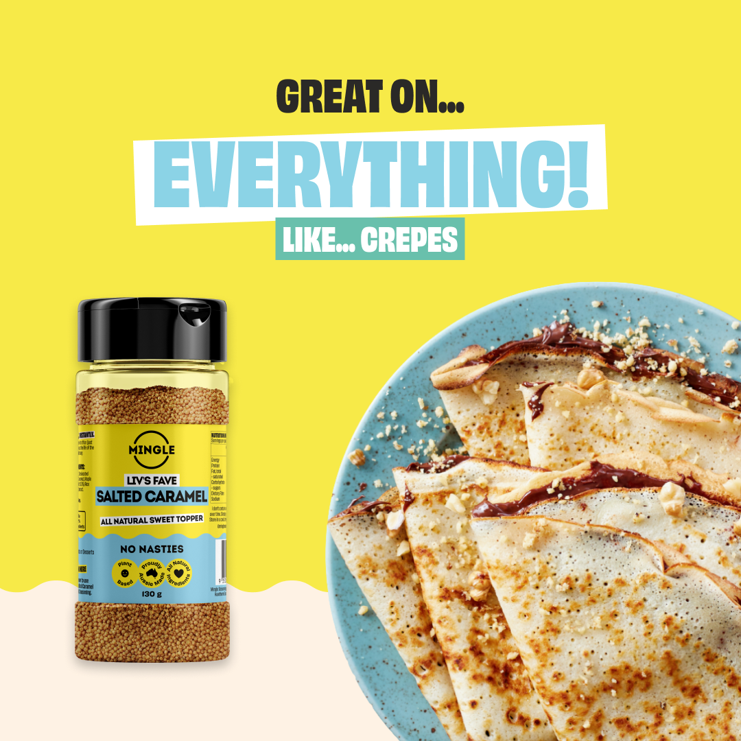 SALTED CARAMEL SWEET TOPPER – Mingle