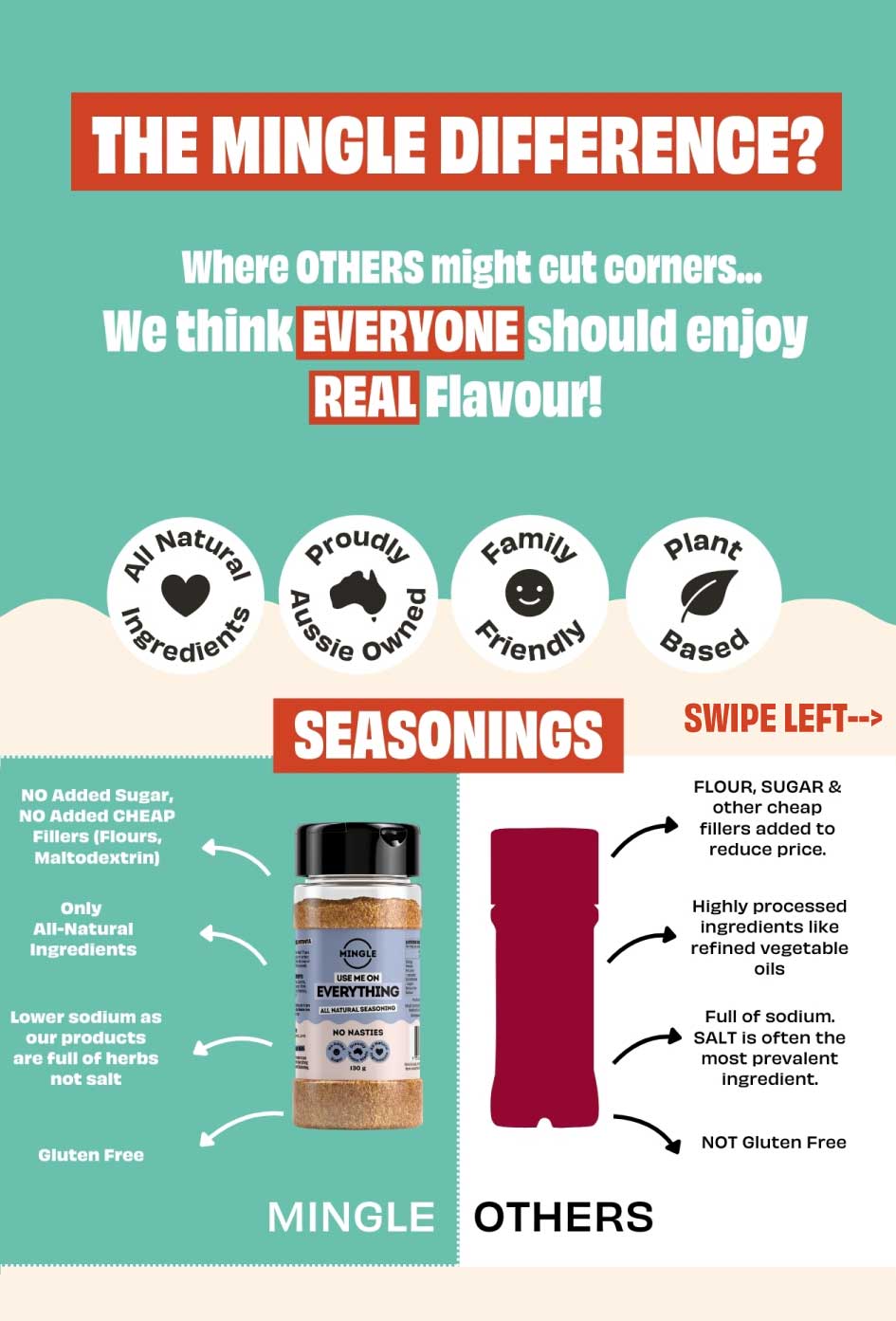 Mingle Seasoning - No Nasties