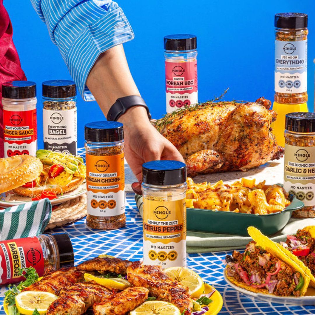 Mingle Seasoning Cooking Set, All Natural, Vegan, No Nasties ...