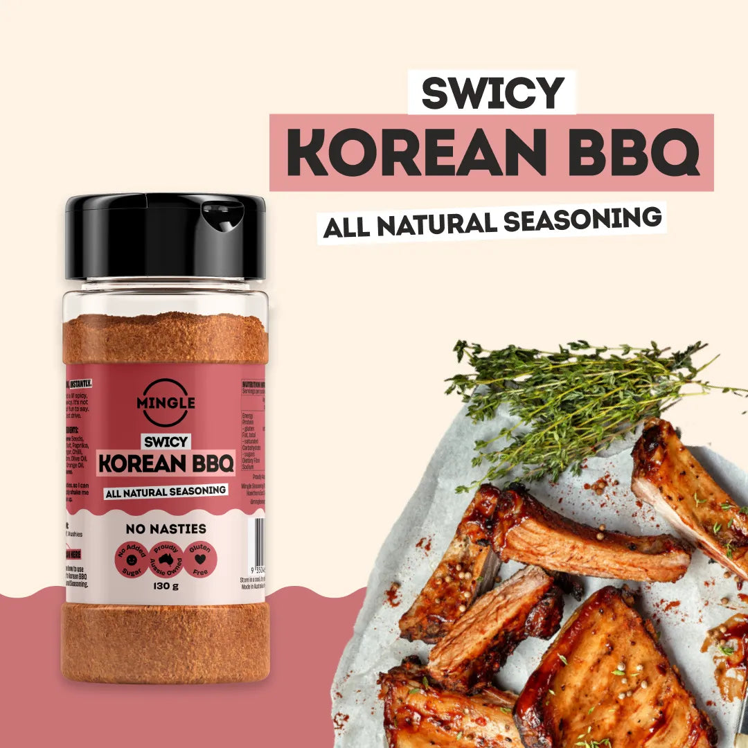 KOREAN BBQ SEASONING - LARGE BOTTLE – Mingle