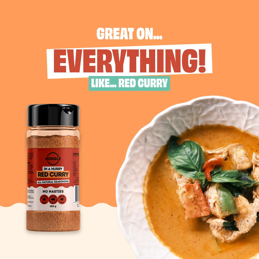 BLACK FRIDAY RED CURRY SEASONING - LARGE BOTTLE – Mingle