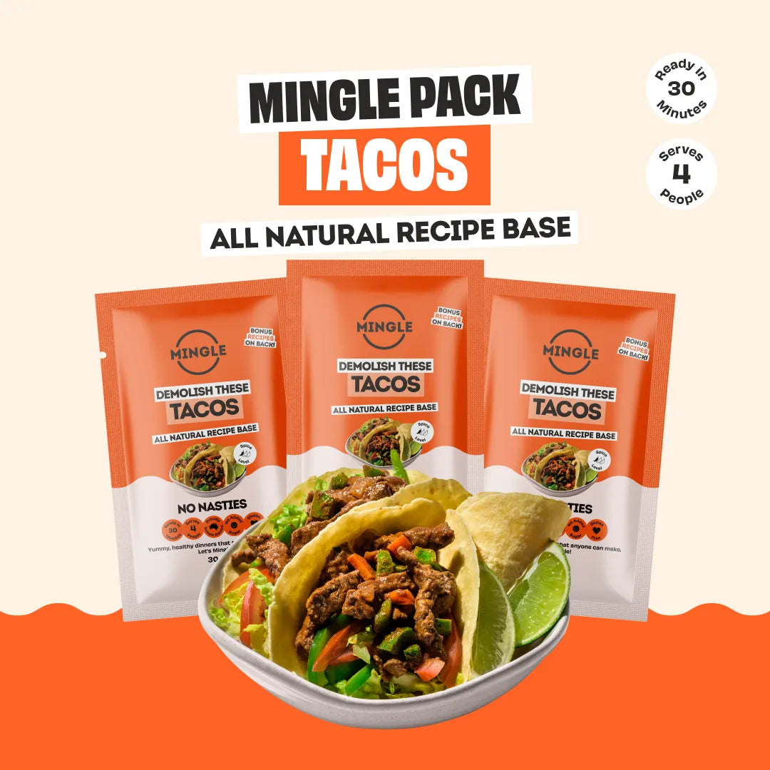 TACO MEXICAN FIESTA SEASONING- NO NASTIES, LOW SALT, ALL NATURAL – Mingle